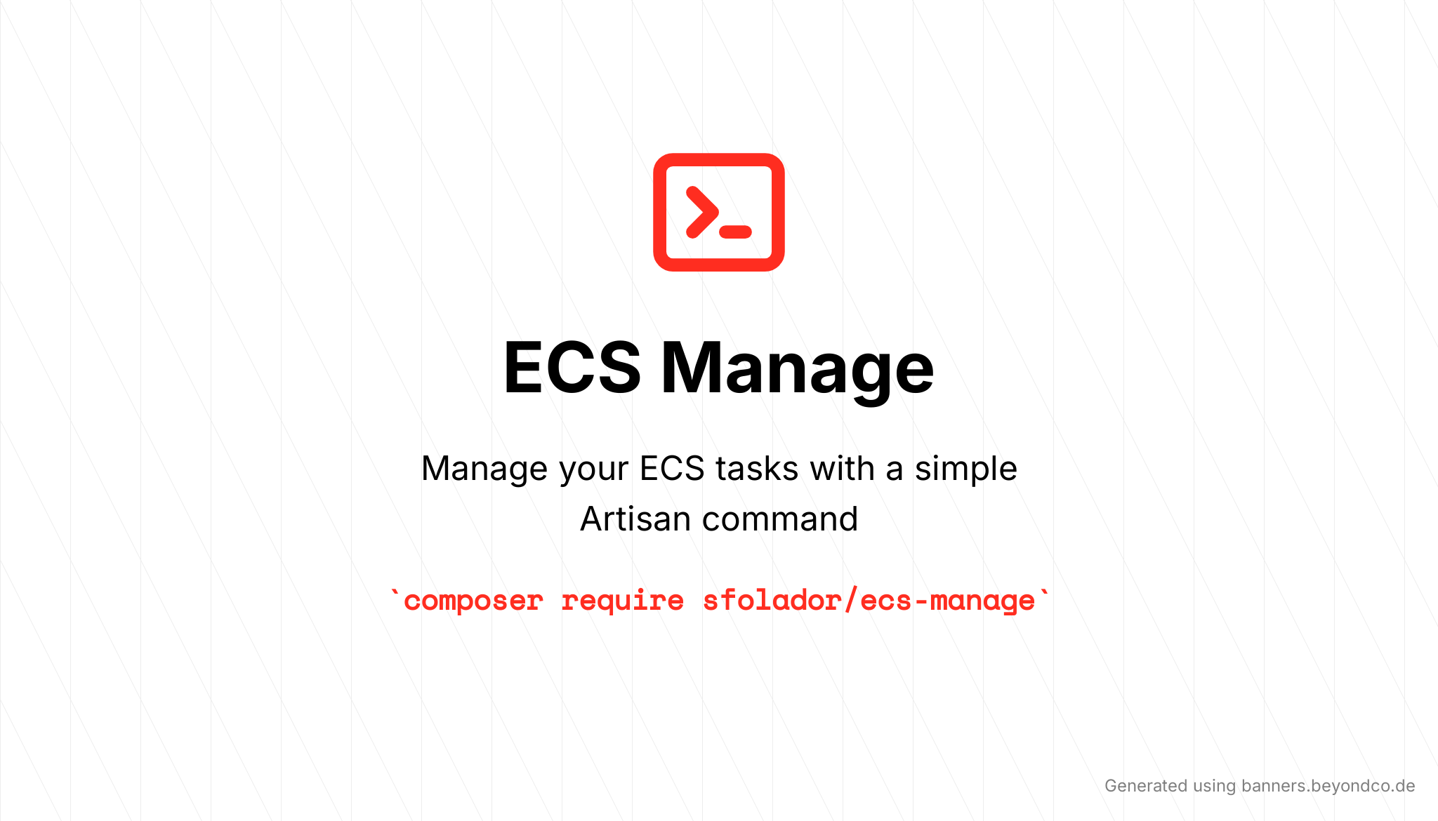 GitHub - sfolador/ecs-manage: A simple Artisan Command to manage an ECS ... GitHub - sfolador/ecs-manage: A simple Artisan Command to manage an ECS ...